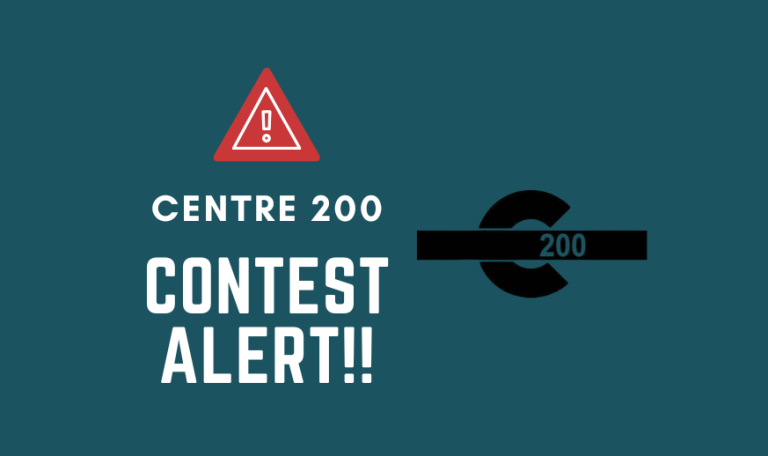 Centre 200 Contest Alert, ON NOW! – Centre 200
